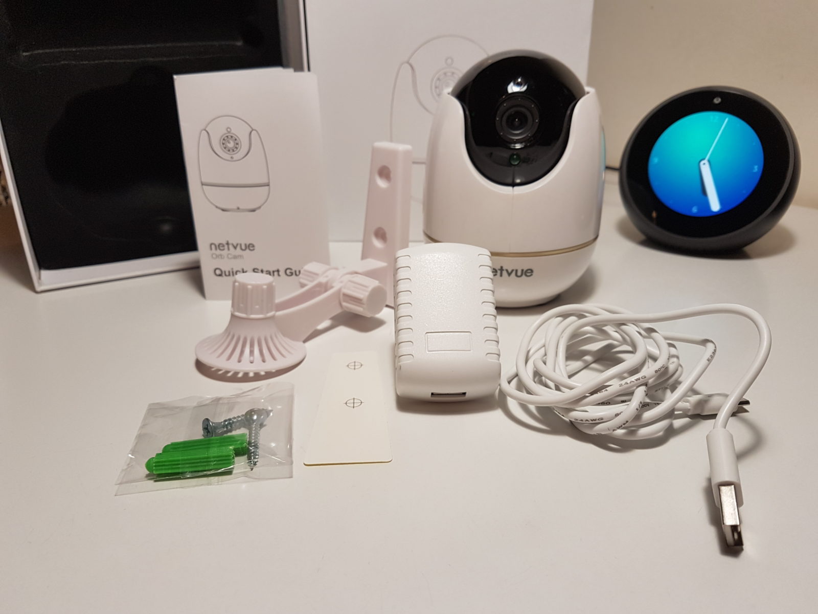 Test Netvue Orb Cam 720p : une petite caméra qui joue dans la cour des ...