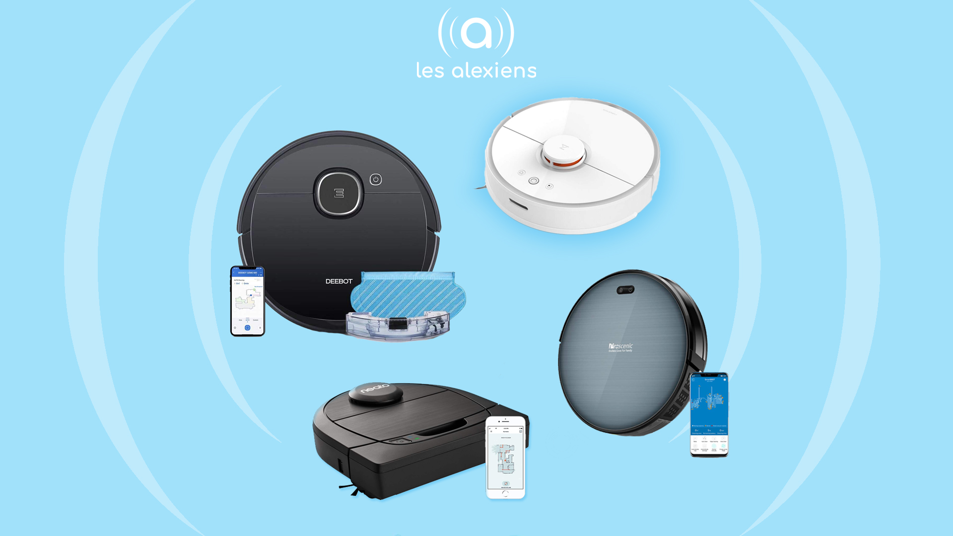 Dossier Les meilleurs robots aspirateurs connectés à Amazon Alexa – Les ...