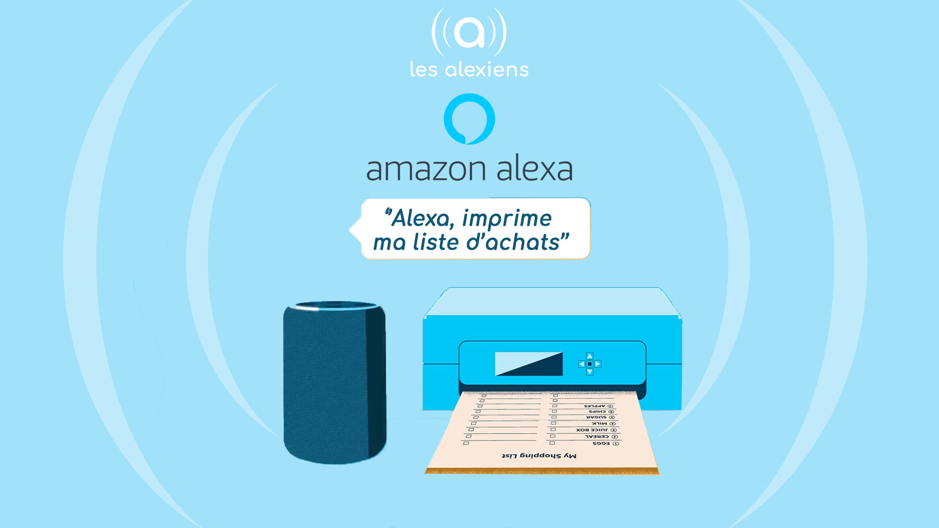 Alexa Print : l'assistante d'Amazon contrôle nos imprimantes – Les Alexiens