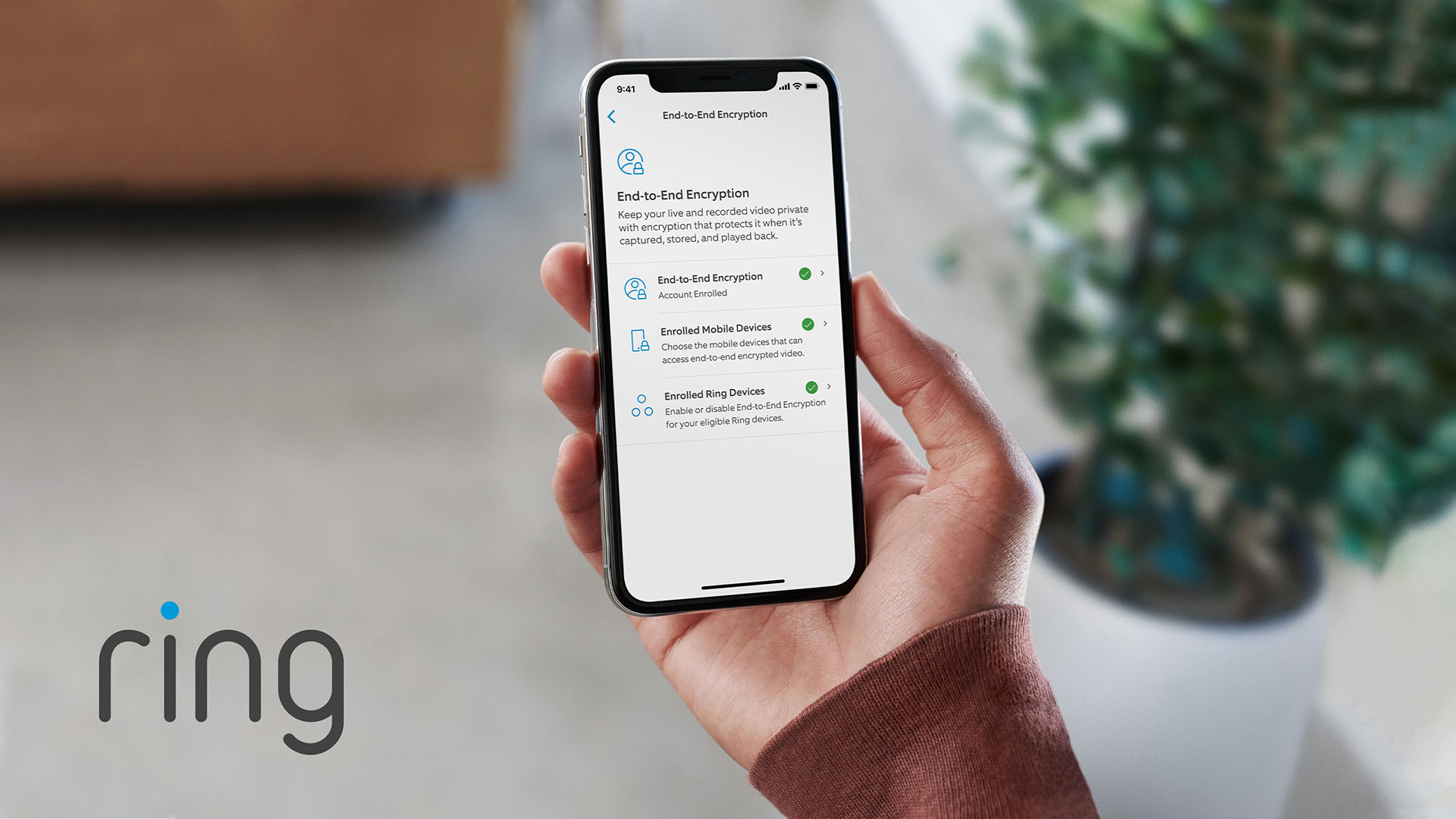 Ring annonce le chiffrement de bout en bout pour ses sonnettes et ...