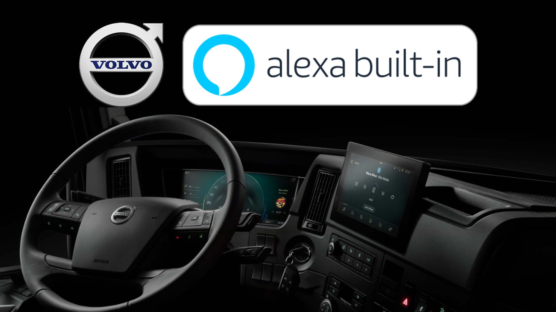 Volvo Trucks intègre Alexa dans ses camions ! – Les Alexiens