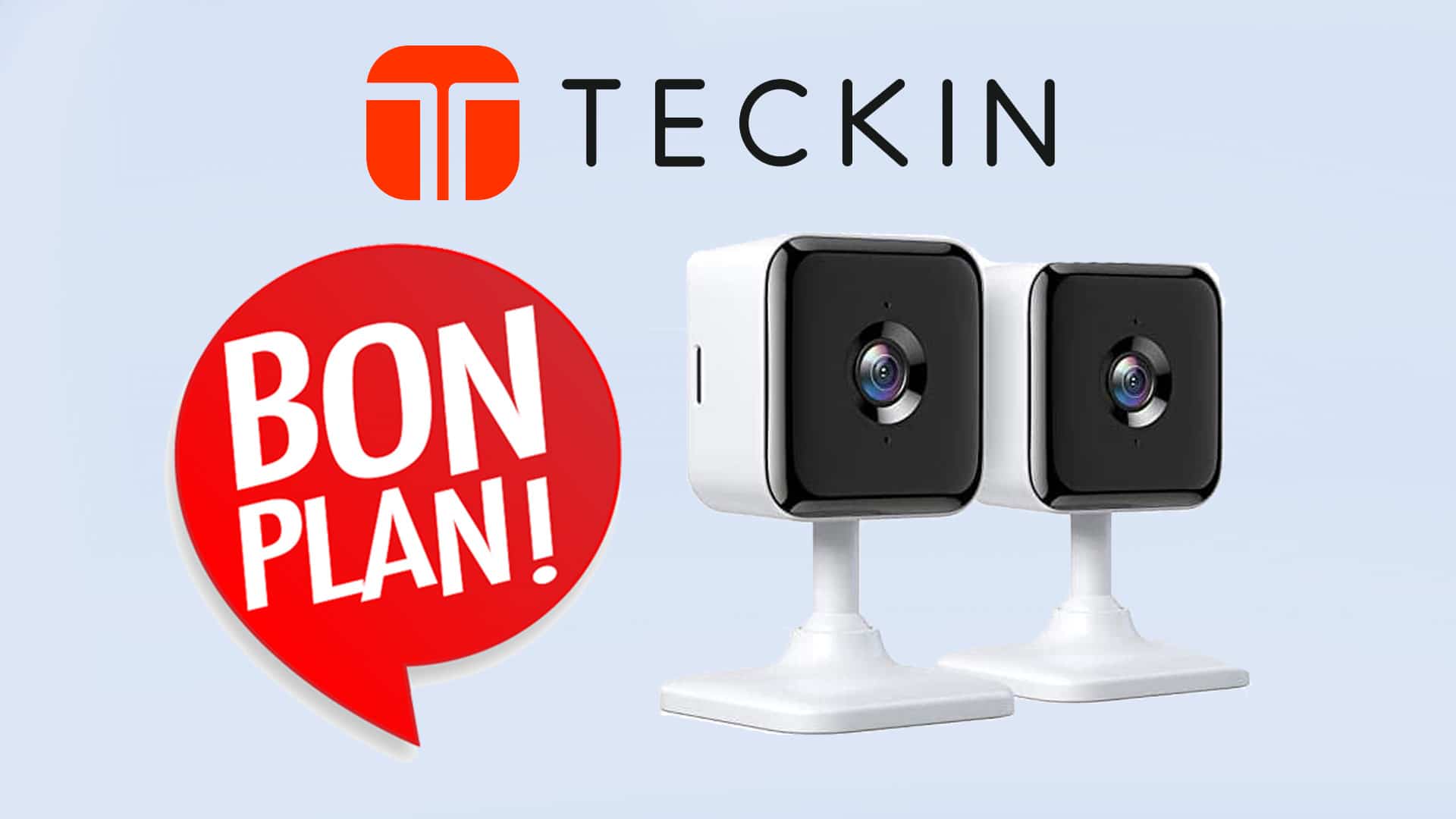 [BON PLAN] Teckin : -33% sur le lot de 2 petites caméras d'intérieur ...