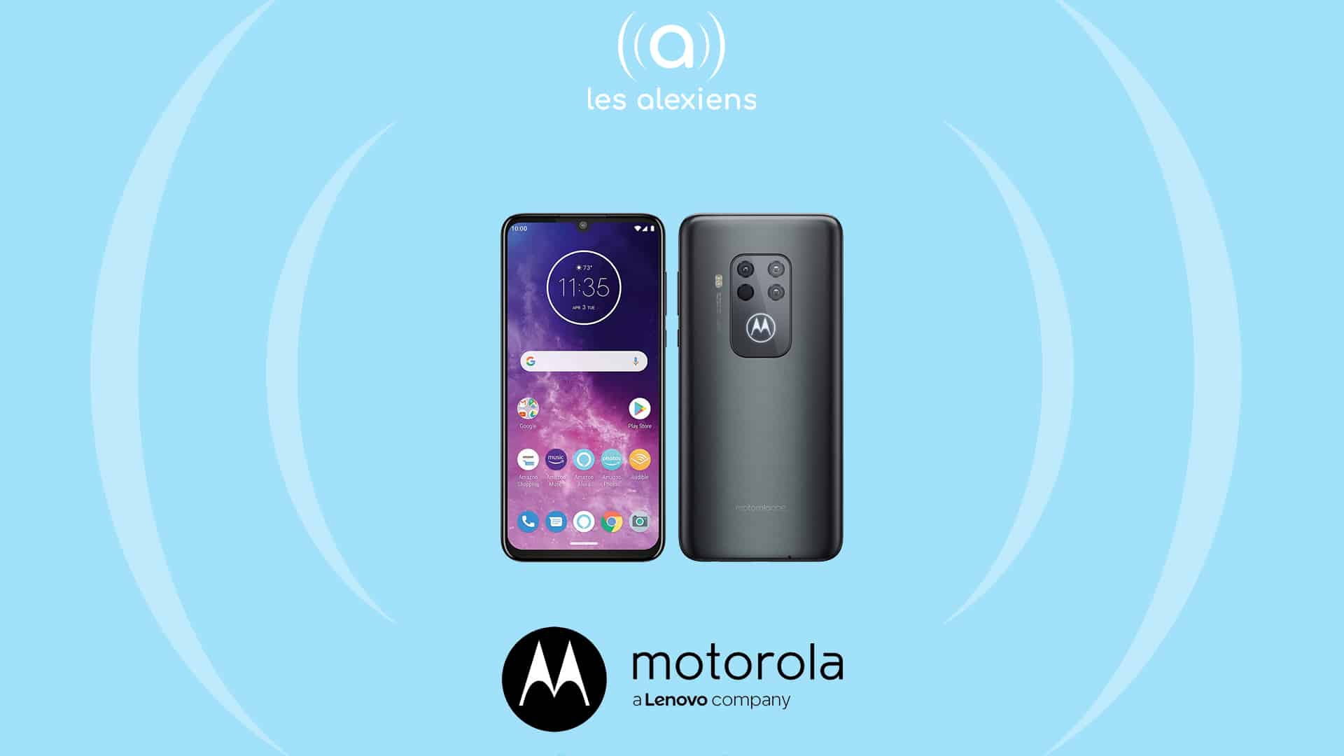 Motorola One Zoom : le premier mobile avec Alexa intégrée – Les Alexiens