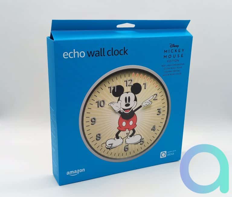 Test Echo Wall Clock Mickey Mouse Edition : l’horloge d’Amazon au Club ...