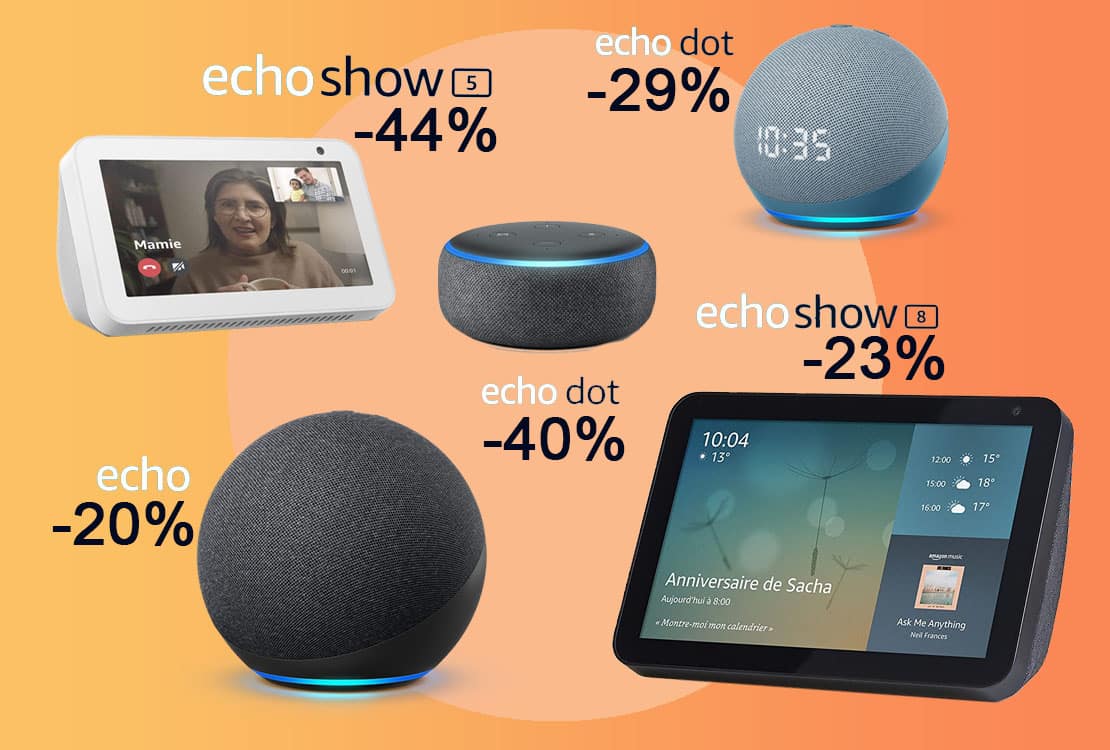 Amazon Echo : les enceintes Alexa toujours à bons prix ! – Les Alexiens