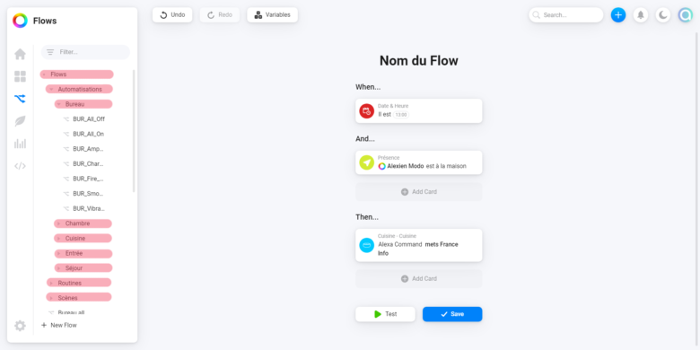 Tutoriel Homey Flows : créer des scénarios domotiques (partie 1) – Les ...