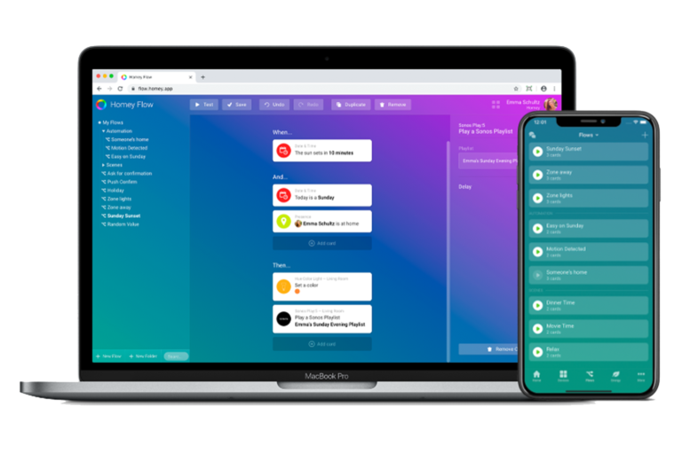 Tutoriel Homey Flows : créer des scénarios domotiques (partie 1) – Les ...