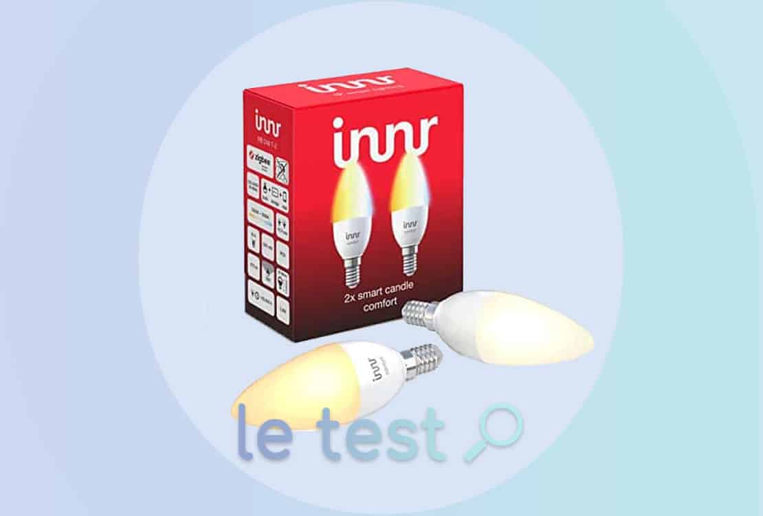 Test Innr Smart Candle Comfort : des ampoules ZigBee E14 – Les Alexiens