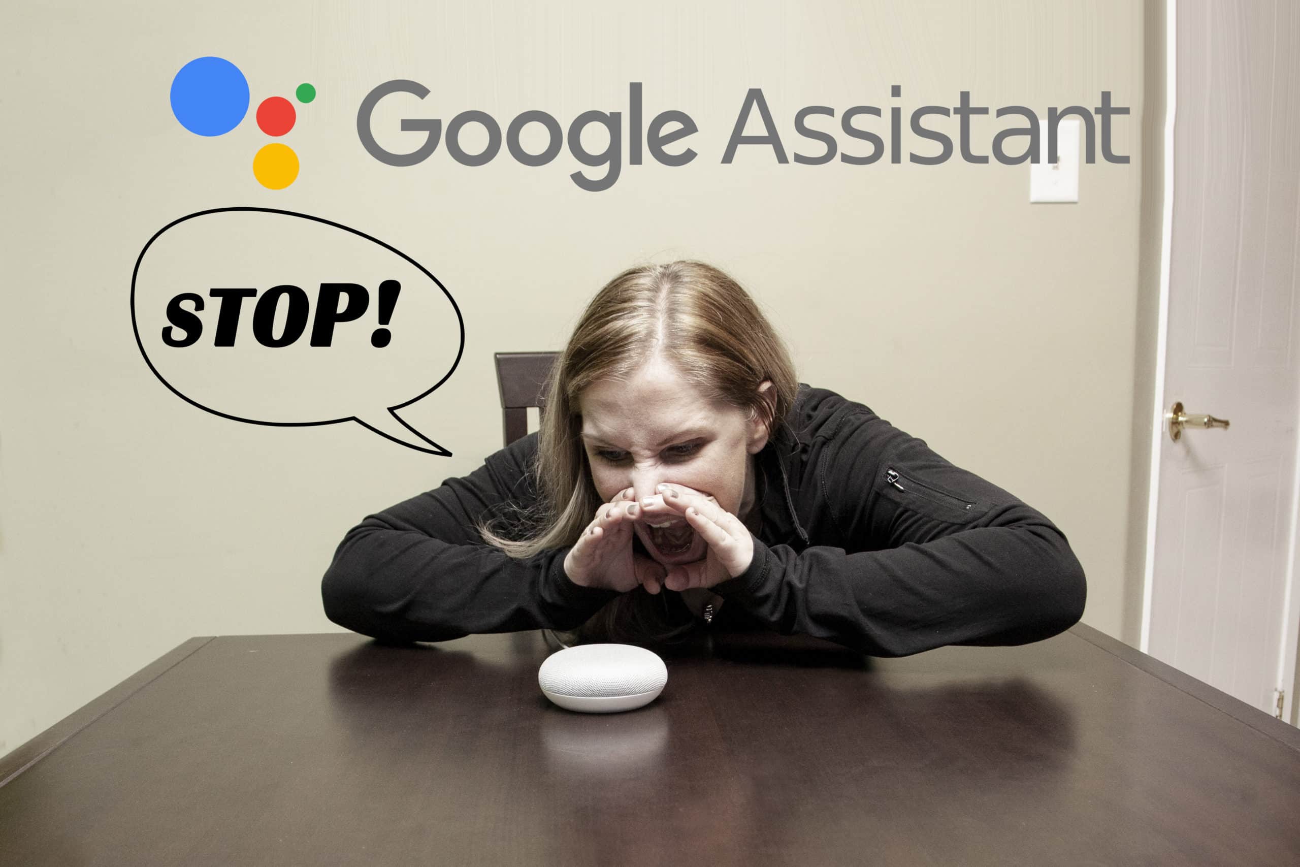 Google Assistant offre une nouvelle commande "Stop" – Les Alexiens