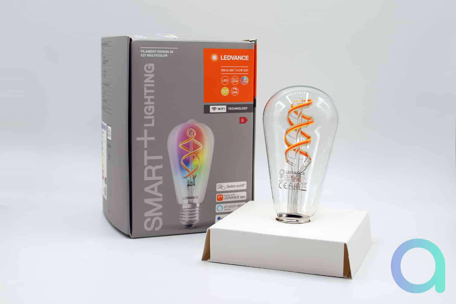 Test Ledvance Filament Multicolor : l'ampoule connectée vintage haute ...