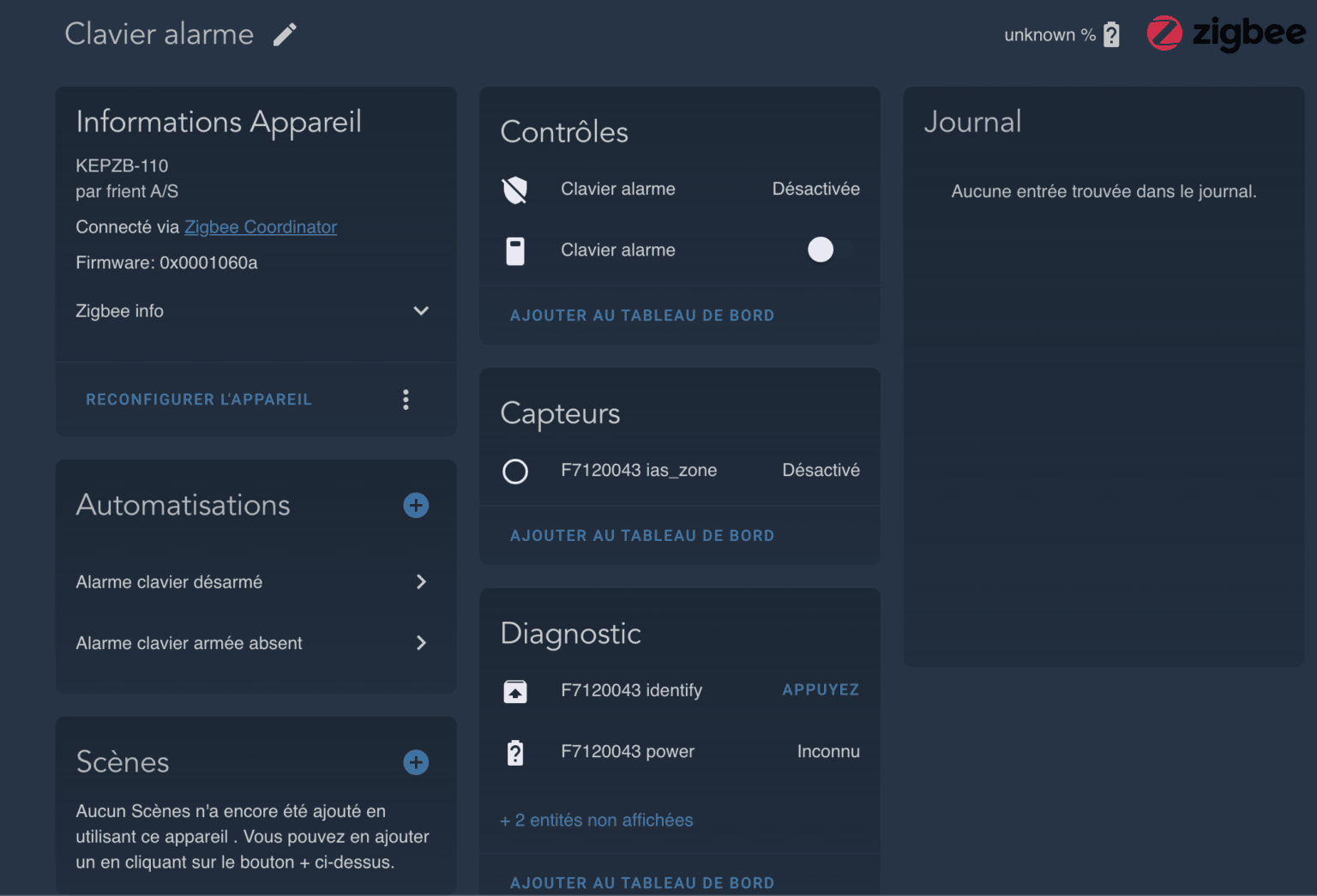 Test Frient Intelligent Keypad : un clavier d'alarme ZigBee pour Home ...