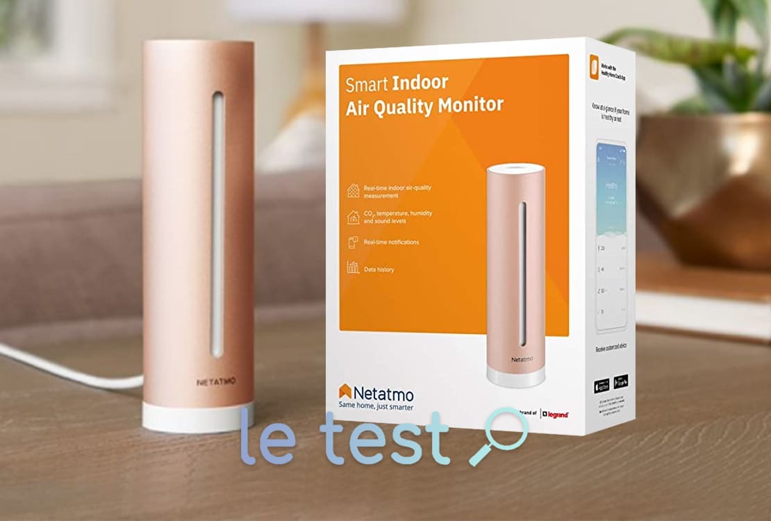 Test du capteur de qualité de l'air Netatmo – Les Alexiens