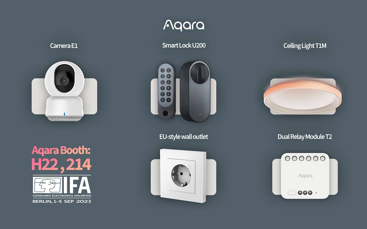 Aqara présente cinq nouveaux produits pour l'Europe à l'IFA 2023 – Les Alexiens