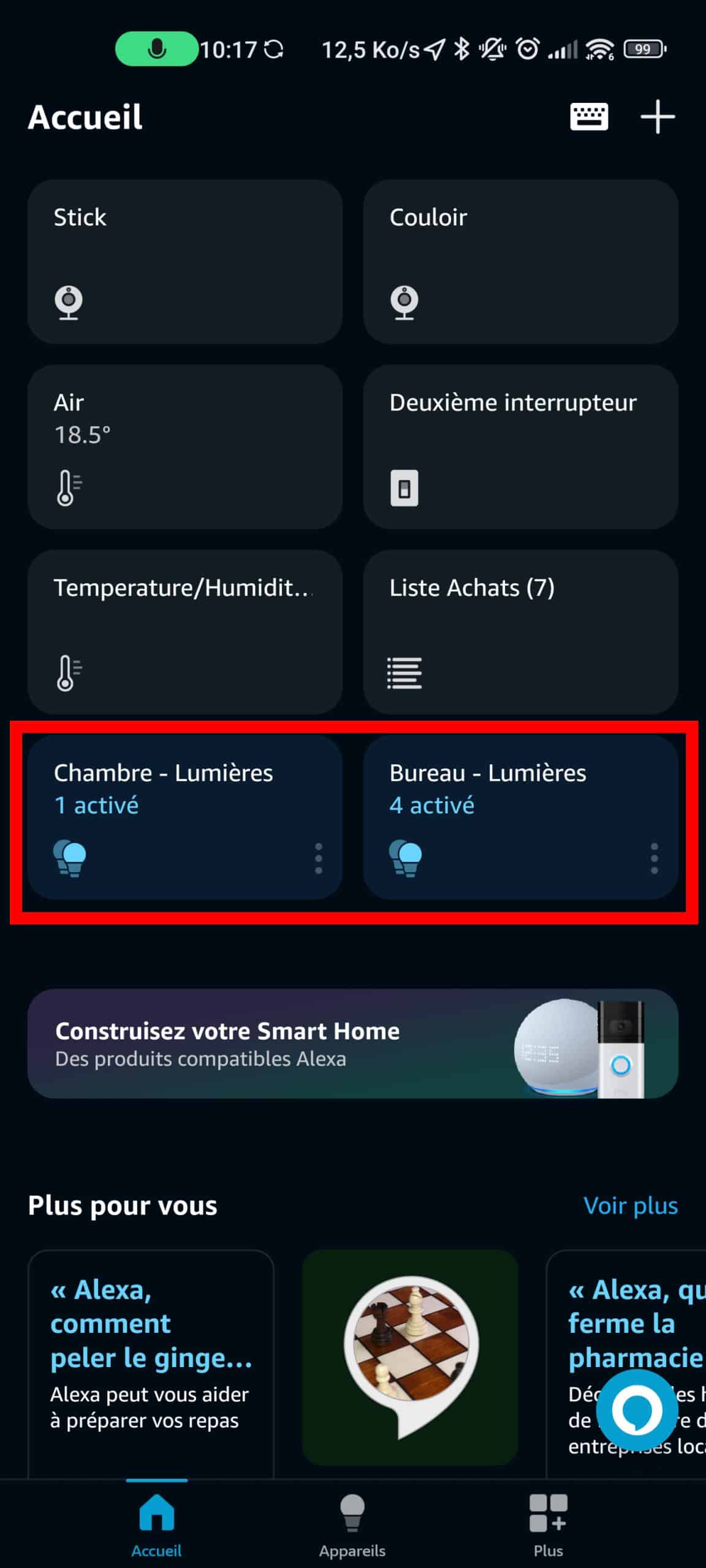 Amazon apporte quelques nouveautés à l'application Alexa – Les Alexiens