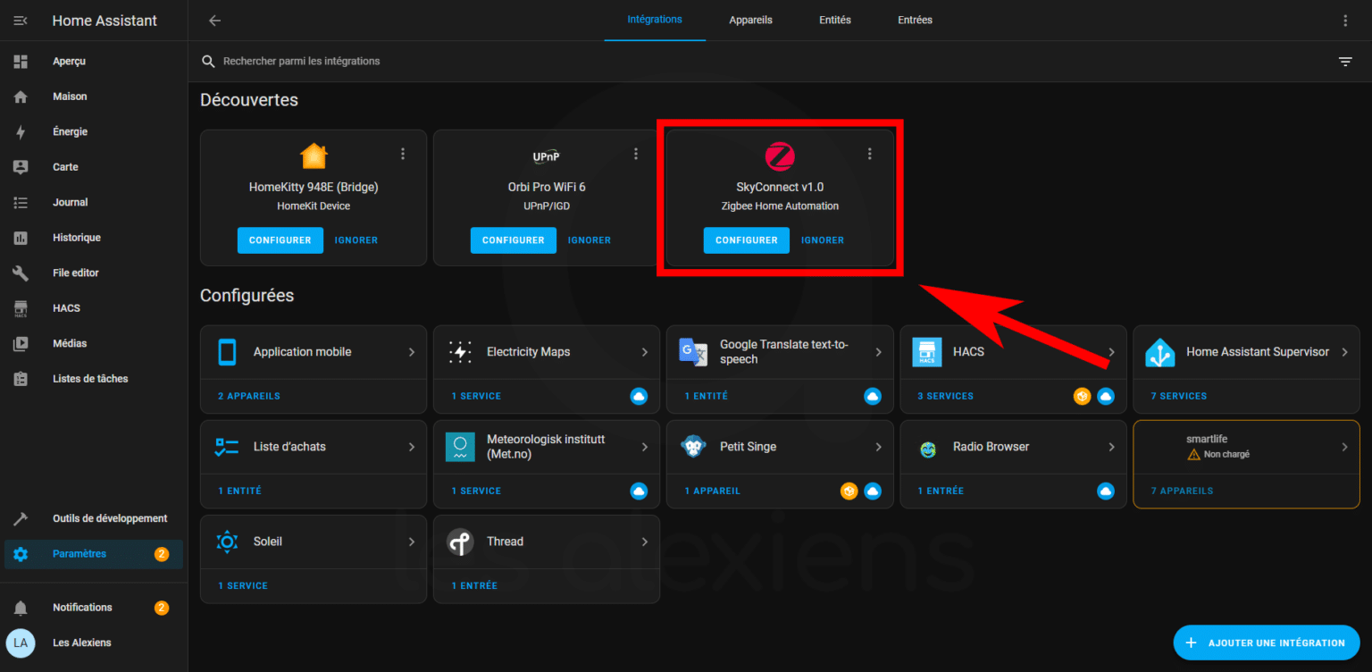 Test Home Assistant Connect ZBT-1 : ajoutez ZigBee et Matter simplement ...