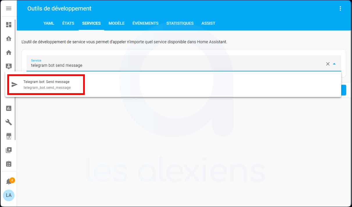 Intégrer un bot Telegram à Home Assistant facilement – Les Alexiens