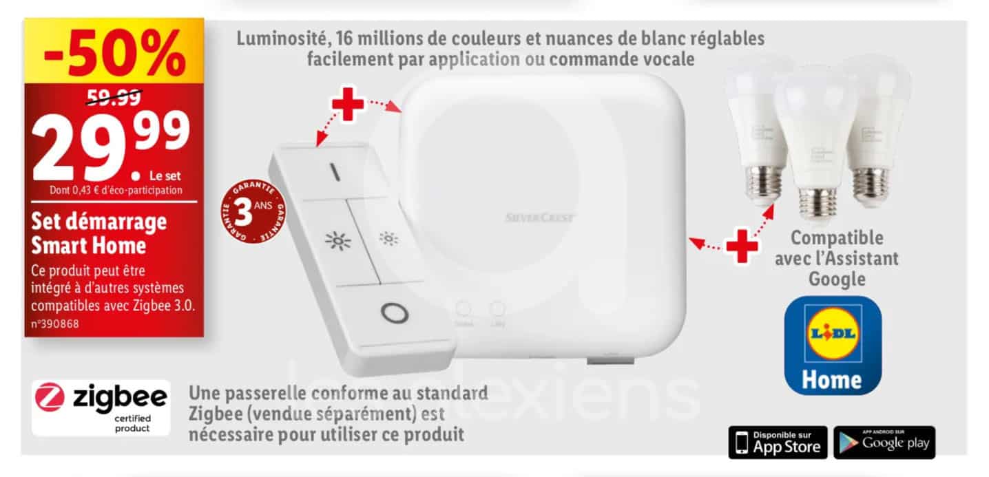 Le kit domotique Lidl Smart Home bientôt à moitié prix – Les Alexiens