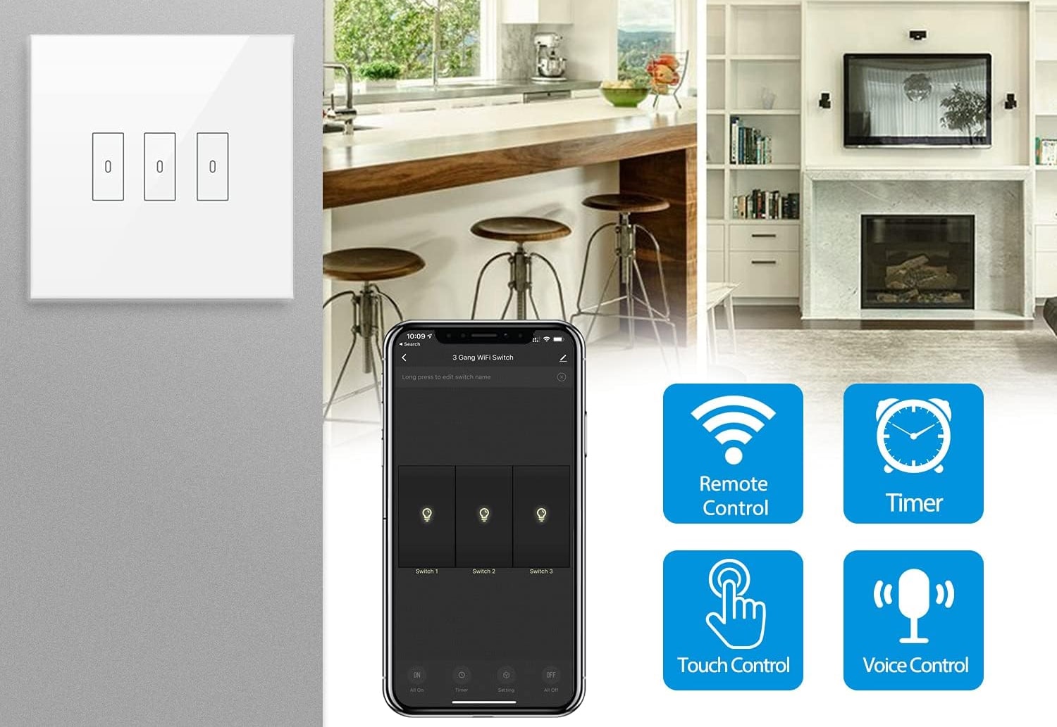 Loratap Linterrupteur Wi Fi 3 Voies à 5€ Seulement Les Alexiens