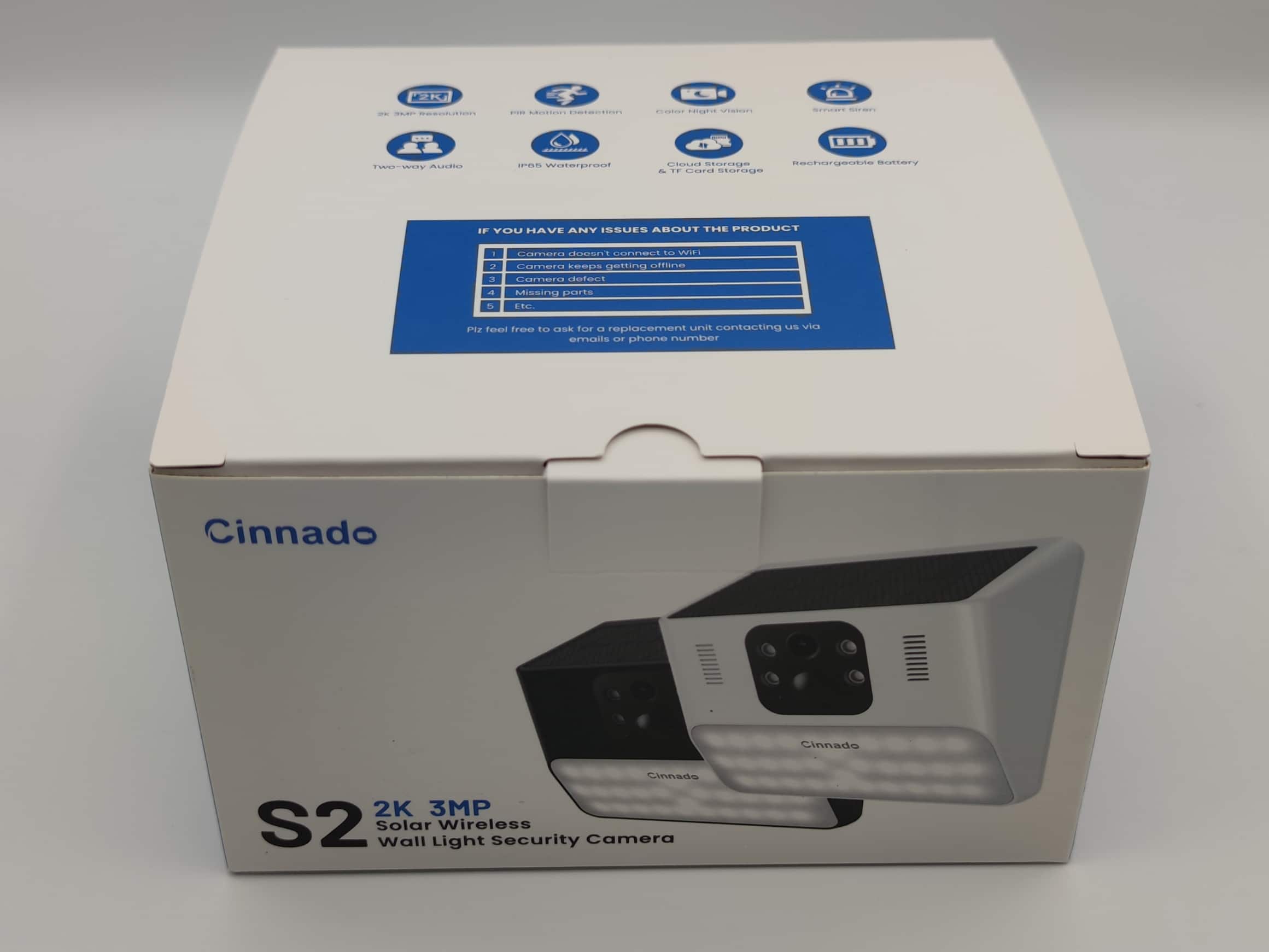 Test Cinnado S2 : une caméra d'extérieur solaire par Wansview – Les ...